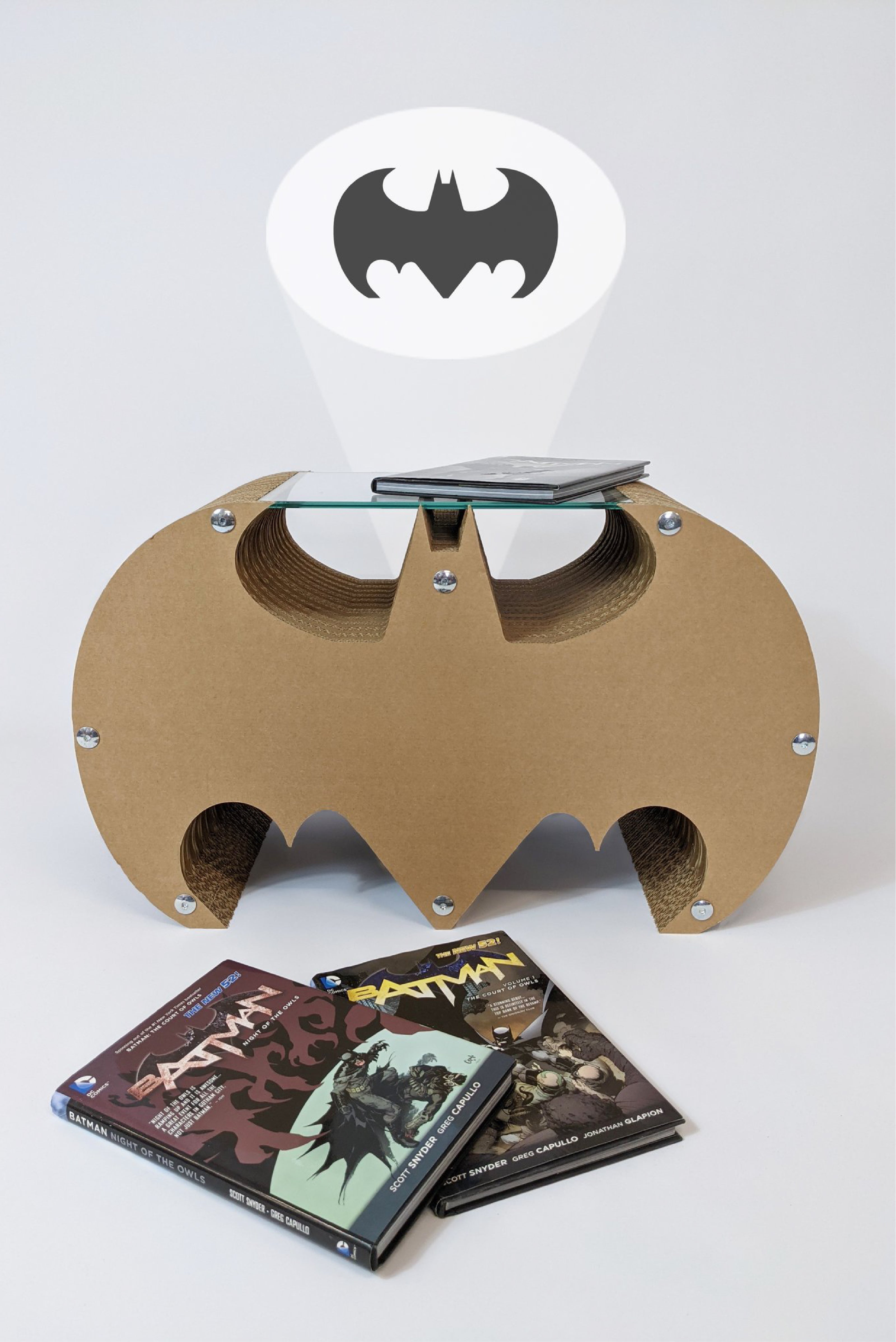 Bat Table - Cardboard Furniture - Deckle & Chop